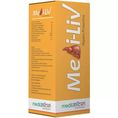 Medilexicon Medi-Liv Hepato Protective Syrup - Organic Wellnesses
