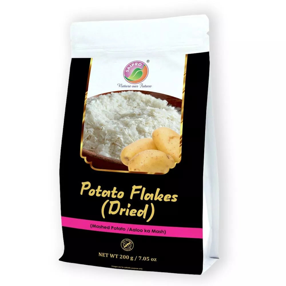 Saipro Dried Potato Flakes - 200 gms - Organic Wellnesses