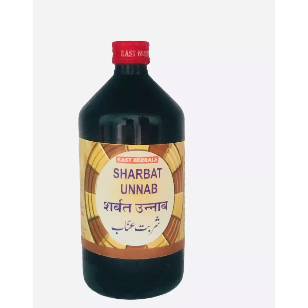 East Herbals Sharbat Unnab - 500 ml - Organic Wellnesses