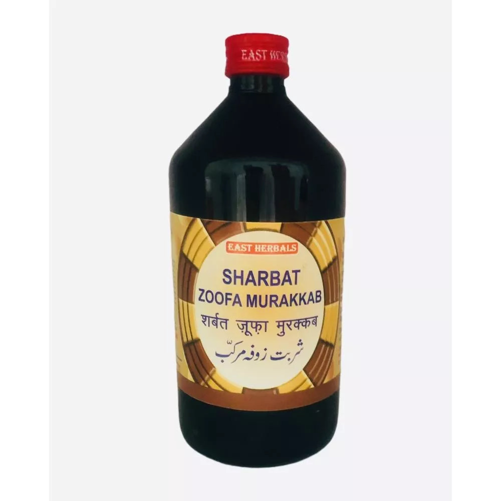 East Herbals Sharbat Zoofa Murakkab - 500 ml - Organic Wellnesses