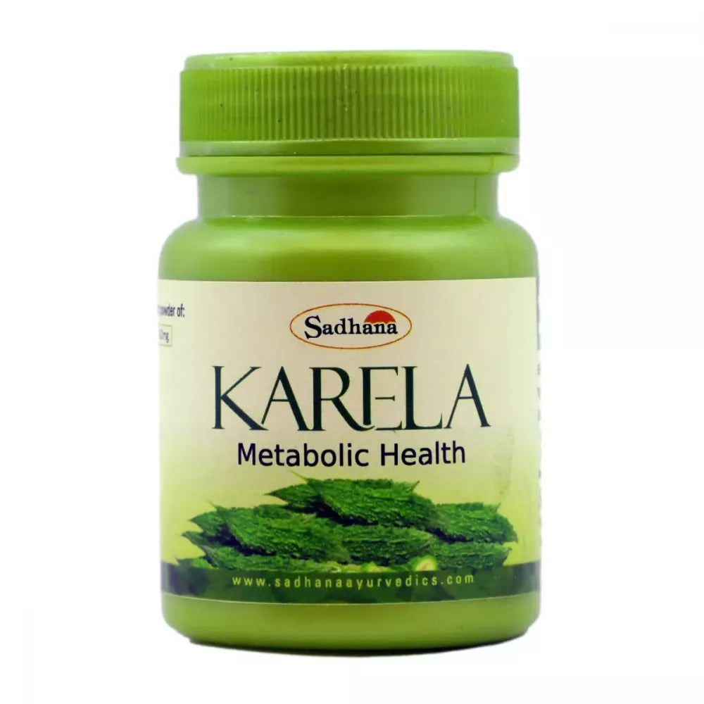 Sadhana Karela Capsule - 60 caps - Organic Wellnesses