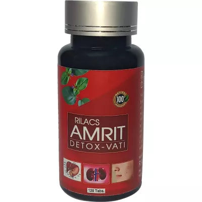 Rilacs Ayurveda Amrit Vati Tablets - 120 Tabs - Organic Wellnesses