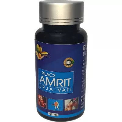 Rilacs Ayurveda Amrit Urja-Vati Tablets - 120 Tablets - Organic Wellnesses
