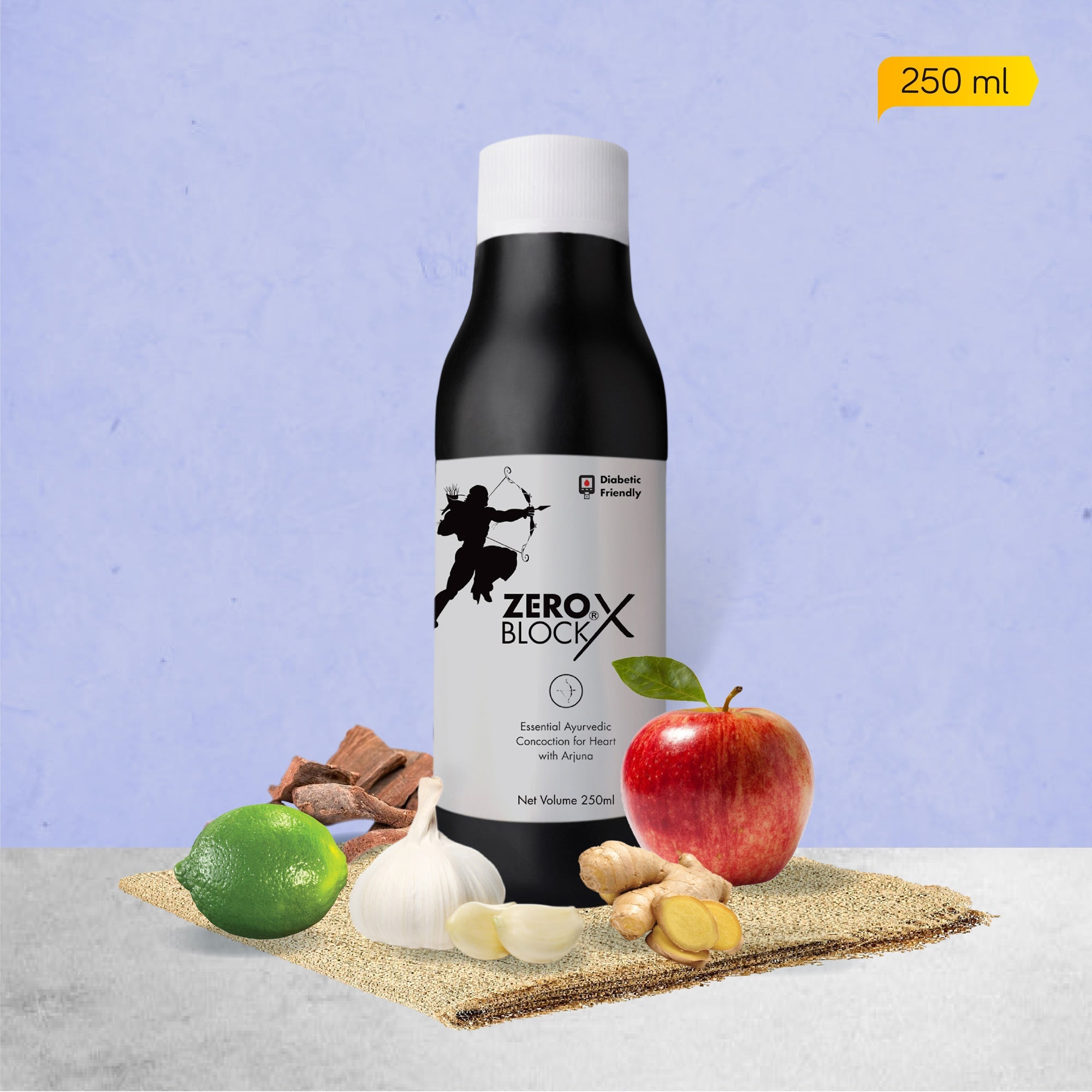 Zero Block X Ayurvedic mixture for Heart Wellness Syrup - 500 ml ...