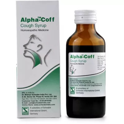 Dr. Willmar Schwabe India Alpha-Coff Cough Syrup - Organic Wellnesses
