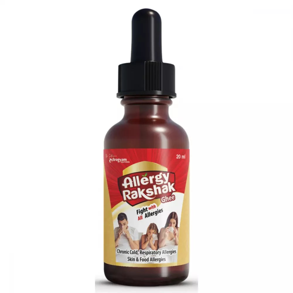 Dr Satnam's Arogyam Ayurveda Allergy Rakshak Ghee - 20 ml - Organic ...