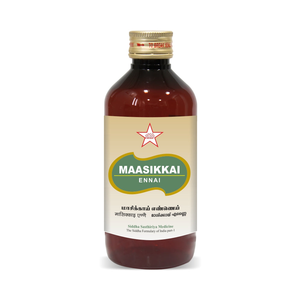 SKM Siddha And Ayurveda Masikkai Ennai - 100 ml - Organic Wellnesses