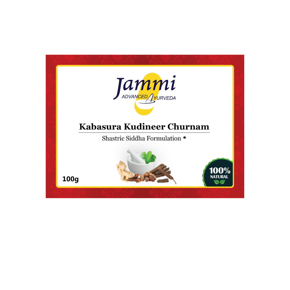 Jammi Kabasura Kudineer Chooranam Powder - 100 Grams - Organic Wellnesses