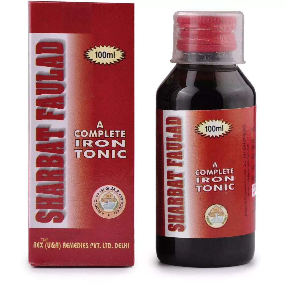 Rex Sharbat Faulad - 100 ml - Organic Wellnesses