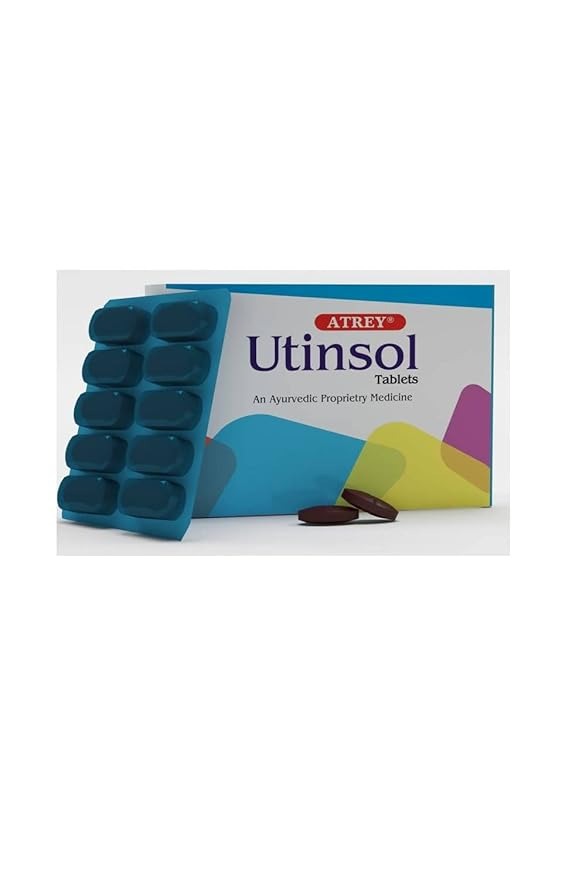 Atrey Utinsol Helps in Chronic UTI - 30 Tablets (Pack of 2) - Organic ...