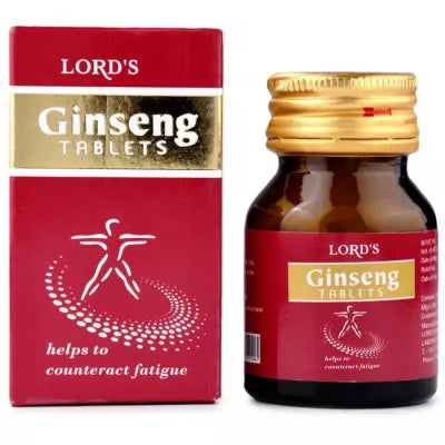 Lord's Ginseng Tablet - 25 Tabs - Organic Wellnesses