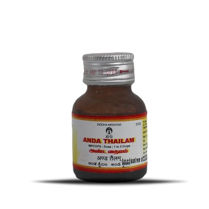 Impcops Ayurveda Anda Thailam - 30 ml - Organic Wellnesses