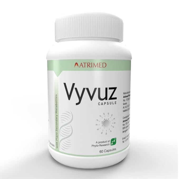 Atrimed Vyvuz Capsules - 60 Capsules - Organic Wellnesses