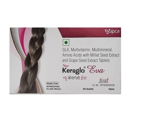 IPCA Keraglo Eva Tablets for Women - 10 Tablets ((Pack of 3) - Organic ...