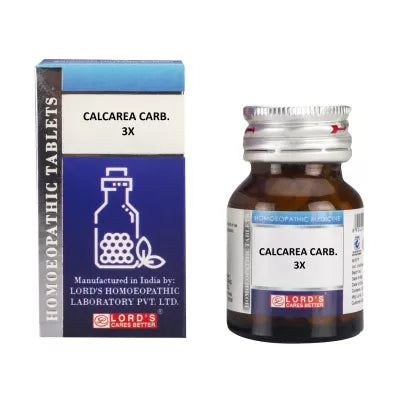 Lord's Calcarea Carb Trituration Tablet - Organic Wellnesses