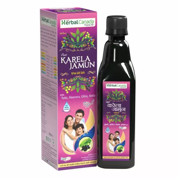 Herbal Canada Karela Jamun Ras - Organic Wellnesses