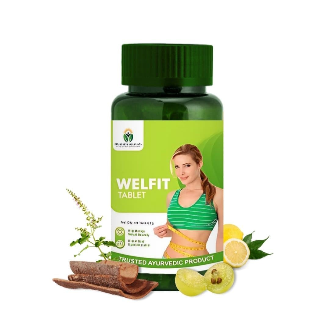 Bhavishya Ayurveda Welfit Ayurvedic Tablets - 60 Tablets (Pack Of 2) - Organic Wellnesses