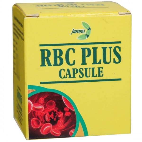 Jamna Herbal Rbc Plus 30 Capsules | Pack of 2 - Organic Wellnesses