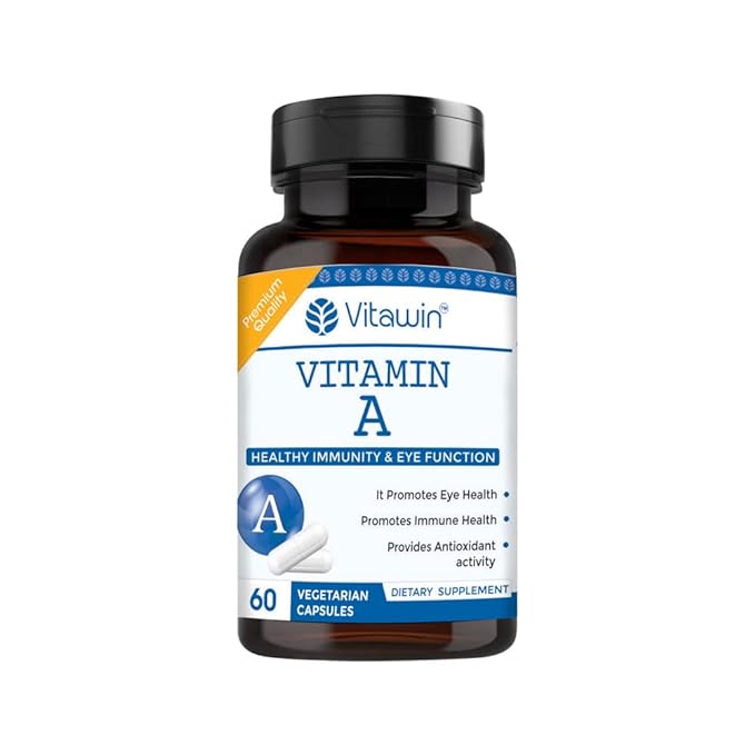 Vitawin Vitamin A - 60 caps - Organic Wellnesses