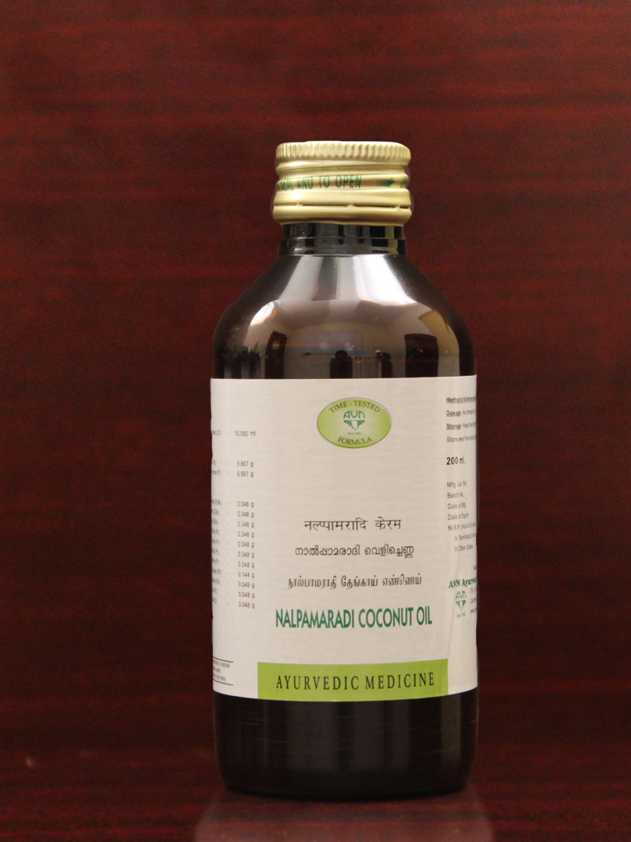AVN Ayurveda Nalpamaradi Co.Oil - 200 ml - Organic Wellnesses