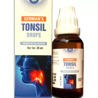 German's Tonsil Drop - 30 ml - Organic Wellnesses