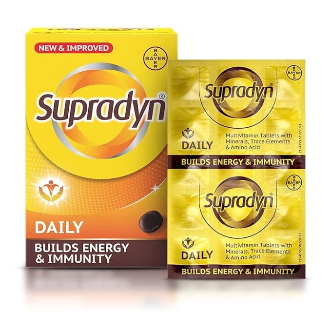 Supradyn Daily Multivitamin Tablets - 150 Tablets - Organic Wellnesses