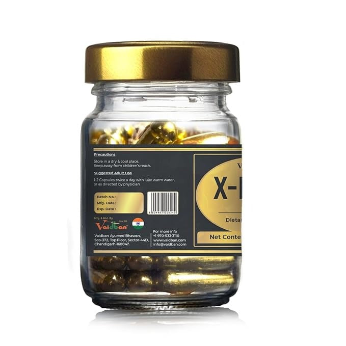 Vaidban X Plus Gold Capsule - Organic Wellnesses