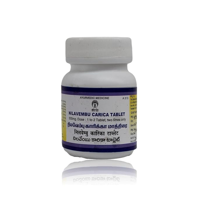 Impcops Ayurveda Nilavembu Carica Tablet - 50 Tabs - Organic Wellnesses