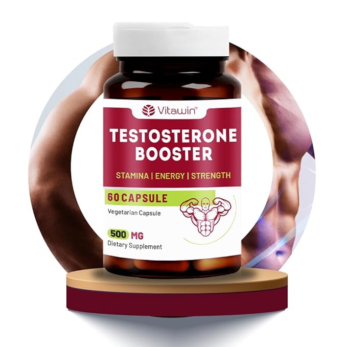 Vitawin Testostrone Booster - 60 caps - Organic Wellnesses