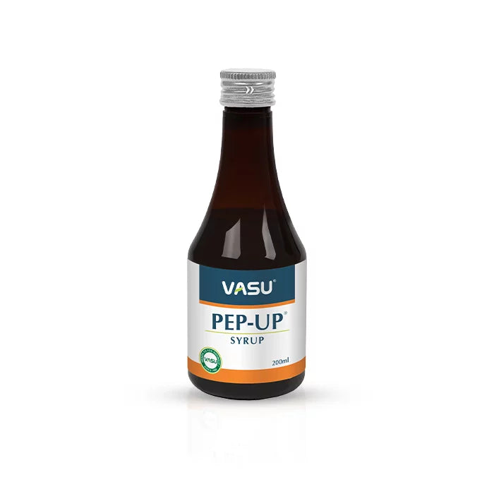 Vasu Pep-Up Syrup - 200 ml (Pack of 2) - Organic Wellnesses