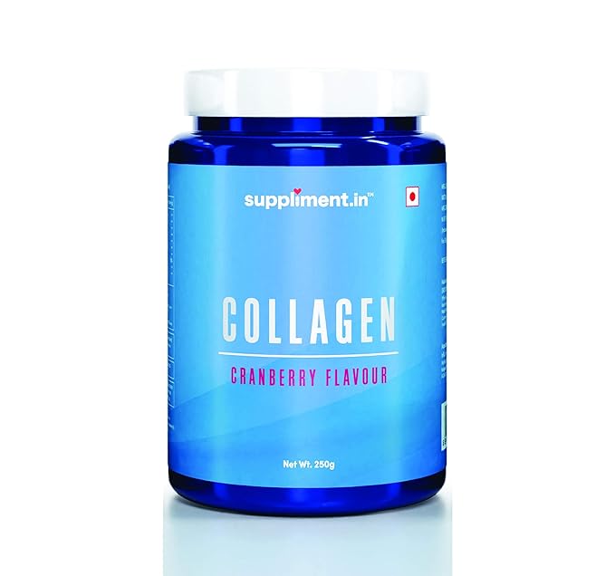 HealthAid Collagen (Cranberry Flavour) - 250grams - Organic Wellnesses