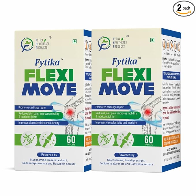 Fytika Flexi Move Tablets - 60 Tablets (Pack of 2) - Organic Wellnesses