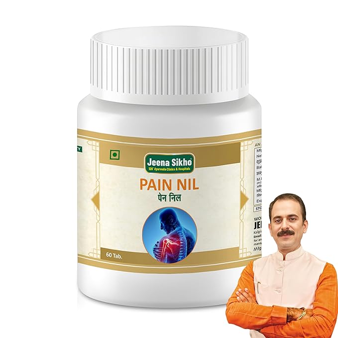 Jeena Sikho Pain Nil/ Pain Relief Tablets - 60 Tabs - Organic Wellnesses