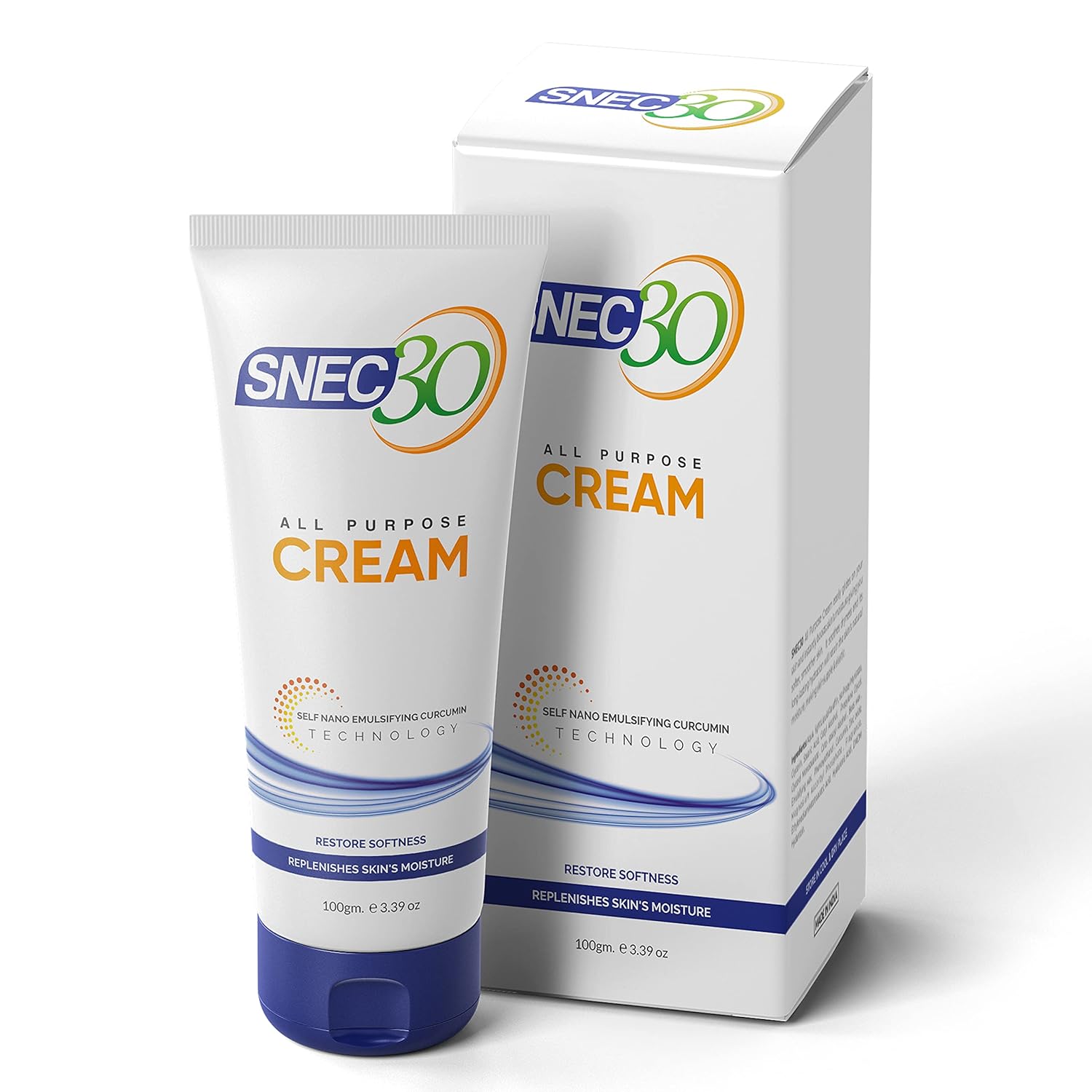 Snec30 Curcumin All Purpose Cream - 150 Gms - Organic Wellnesses