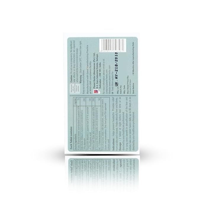 Planet Herbs X-Hangover Tablets - 6 Tab - Organic Wellnesses