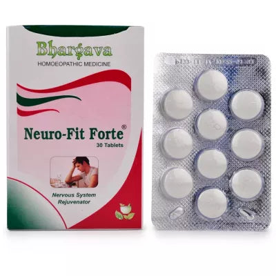 Bhargava Neuro-Fit Forte Tablet - 30 Tabs - Organic Wellnesses