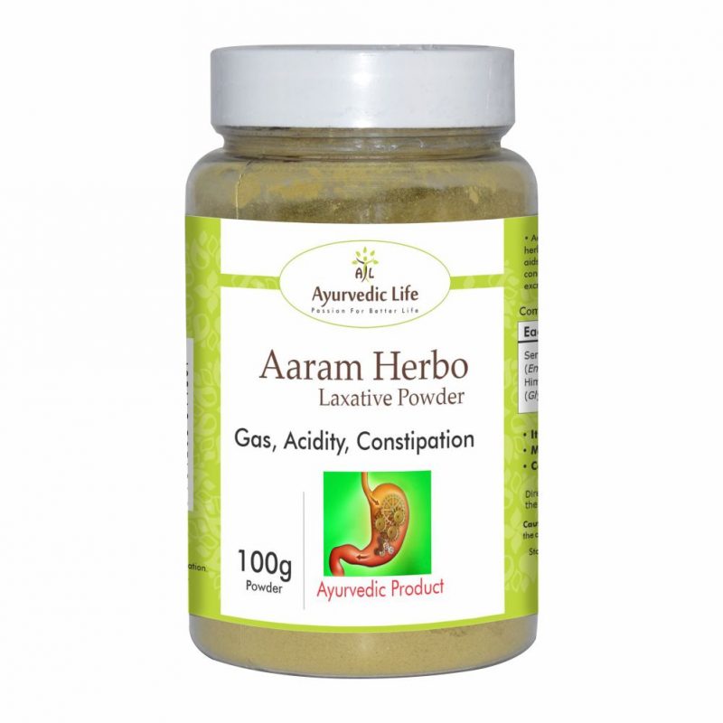 Ayurvedic Life Laxative Powder – Aaram Herbo – 100 gm Pack of 2 ...