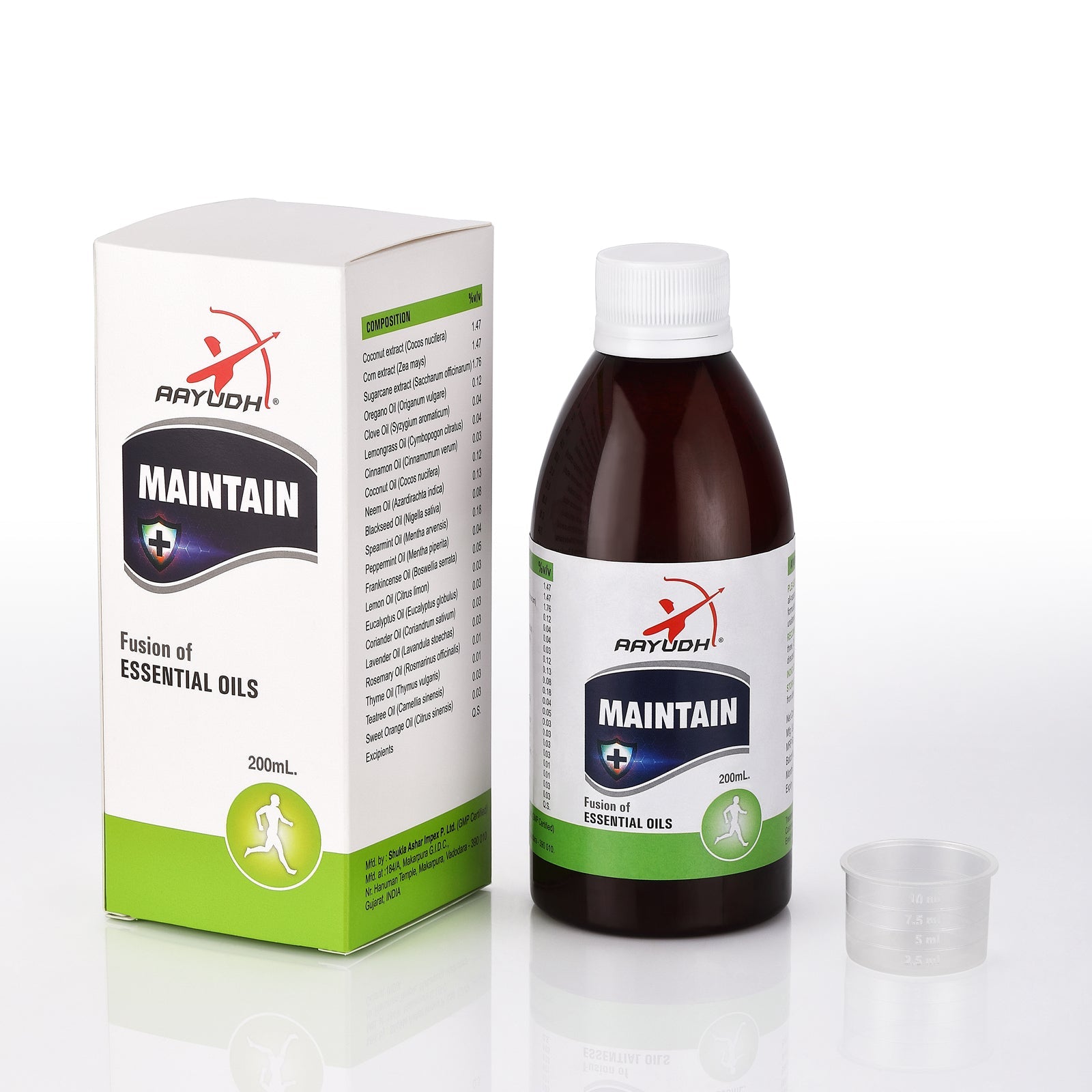 Aayudh Maintain + Syrup - 200 ml - Organic Wellnesses