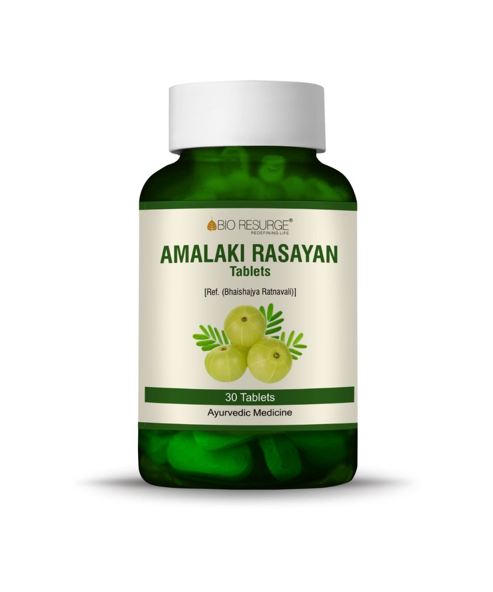 Bio Resurge Amalaki Rasayan Tablets - 30 tablets - Organic Wellnesses