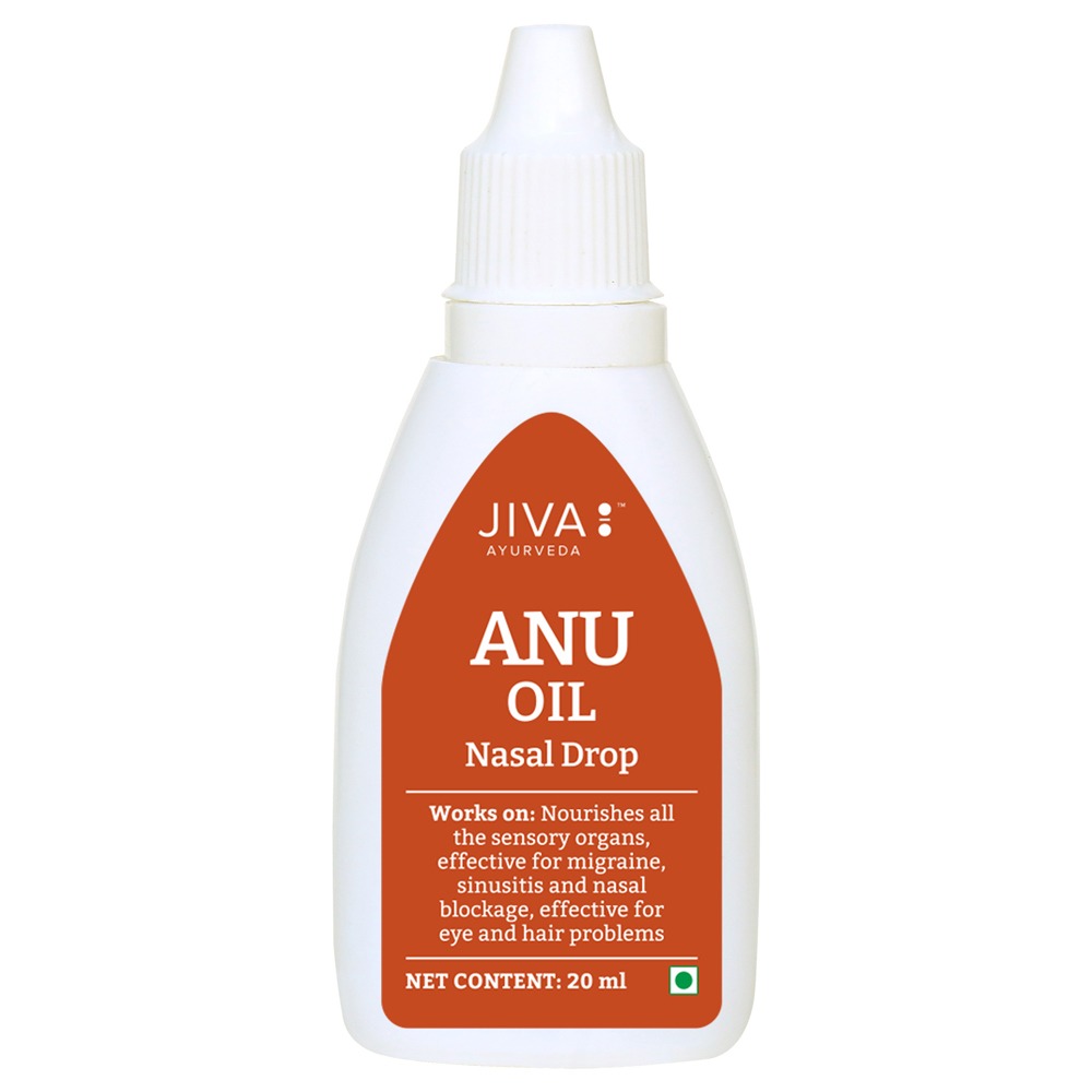 Jiva Ayurveda Anu Oil - Organic Wellnesses