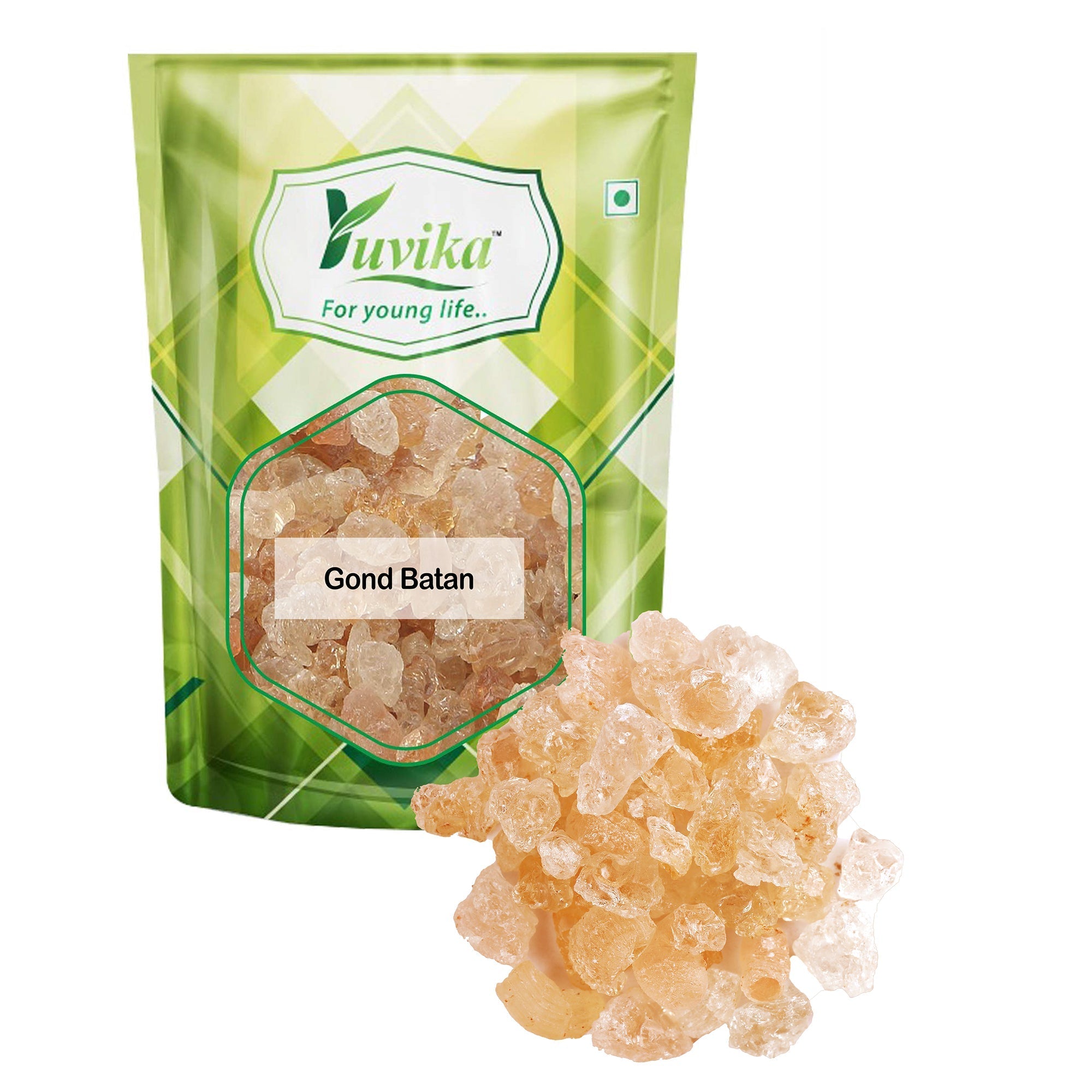 Yuvika Gond Batan - Gond Ladoo - Acacia Arabica Wild - Arabic Gum ...