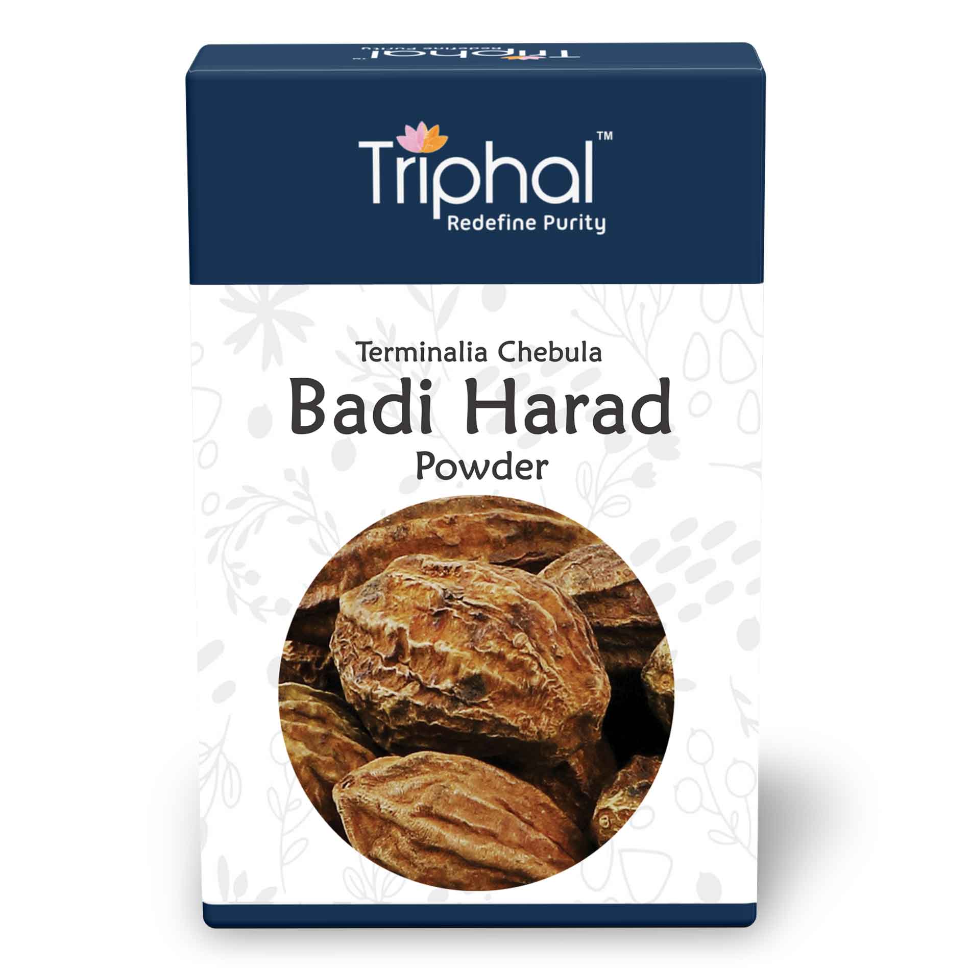 Triphal Badi Harad Powder – Haritaki Churn – Ink Nut Powder - Organic ...