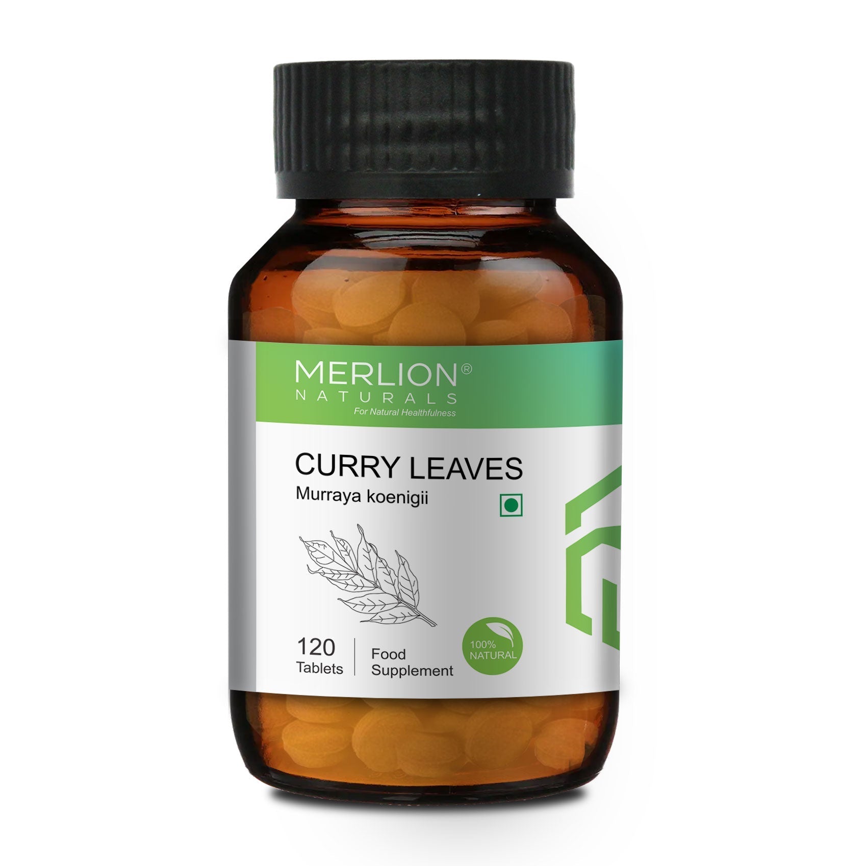 Merlion Naturals Curry Leaves Extract Tablets 500mg - Organic Wellnesses