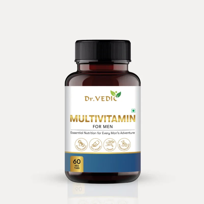 Dr. Vedic Multivitamin Men Tablets - 60 Tabs - Organic Wellnesses