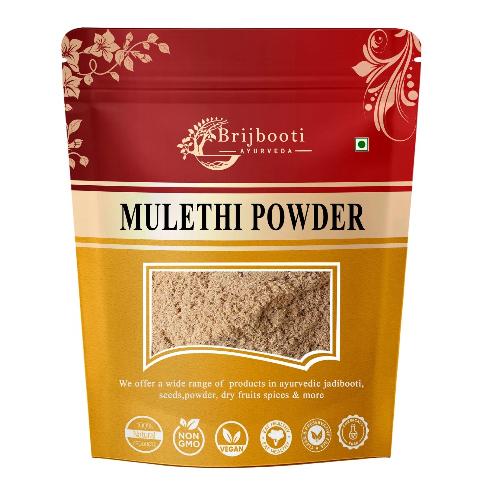 Brijbooti Birju Mahavir Mulethi Powder - Organic Wellnesses