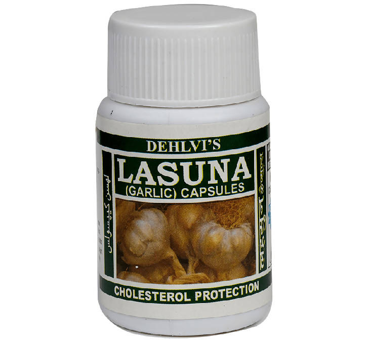 Dehlvi Lasuna (Garlic) Capsules - Organic Wellnesses