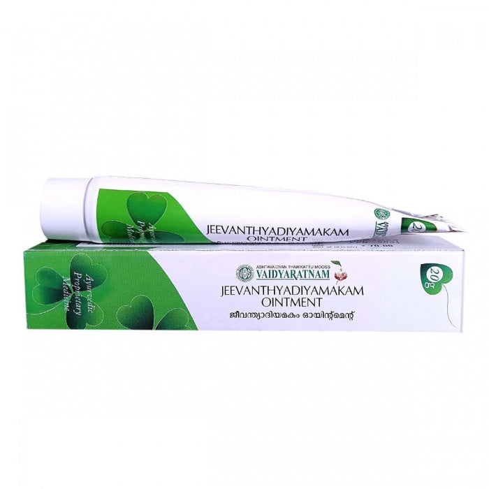 Vaidyaratnam Jeevanthyadi Yamakam Ointment - Organic Wellnesses