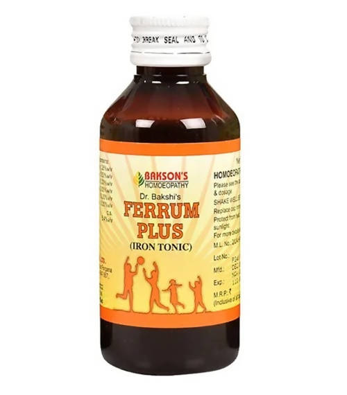 Bakson's Homeopathy Ferrum Plus - Organic Wellnesses