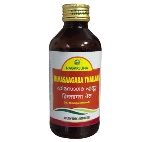 Nagarjuna Ayurveda Himasaagara Thailam - Organic Wellnesses