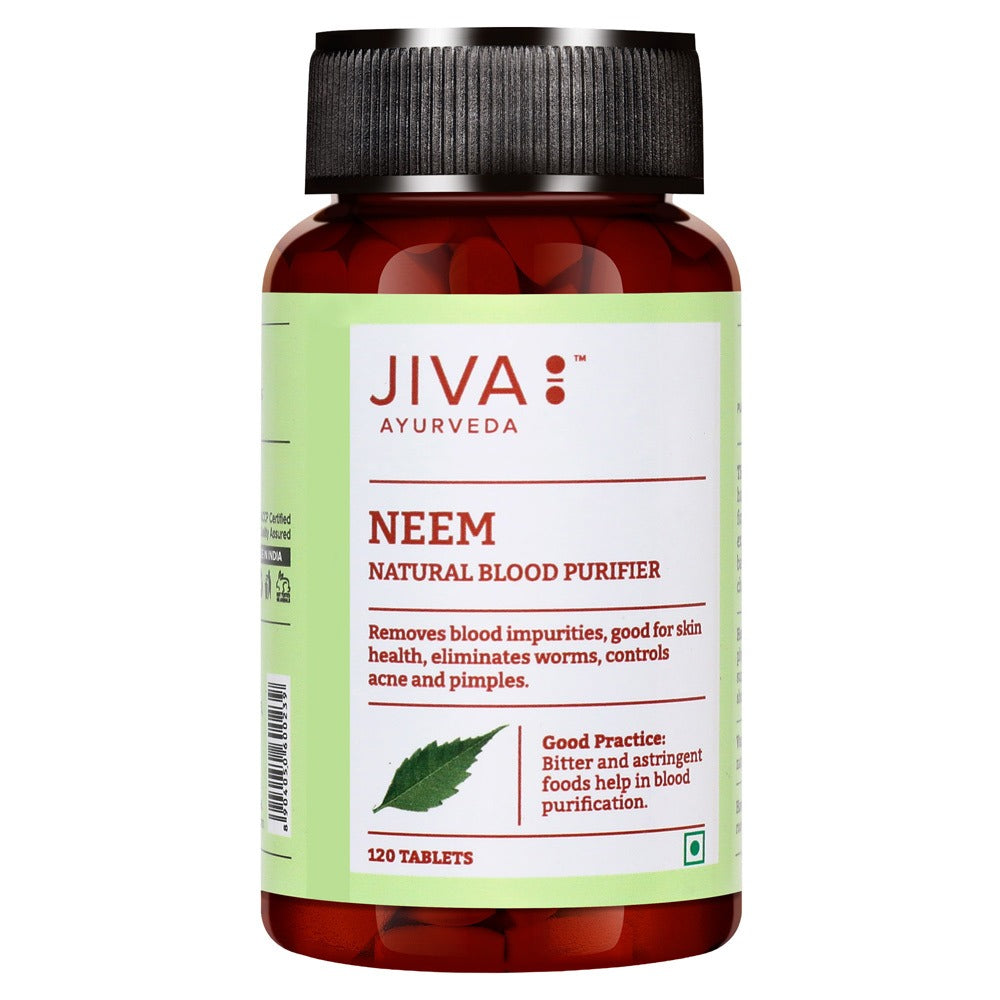 Jiva Ayurveda Neem Tablets - Organic Wellnesses